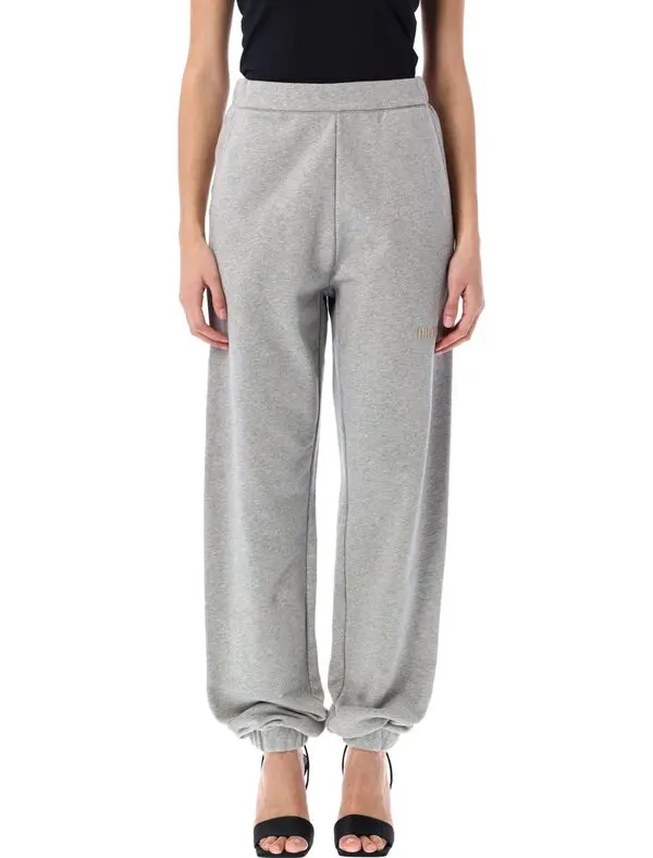 Attico Cotton Long Sweatpants