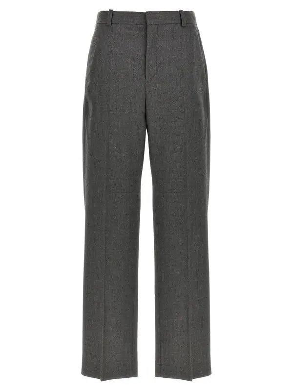 Wardrobe.NYC Wide Leg Virgin Wool Trousers