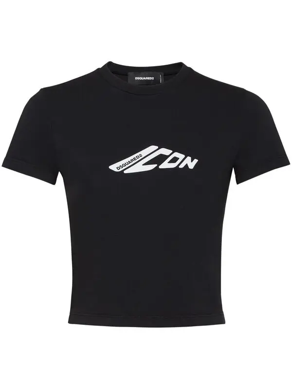 Dsquared2 D2 Icon T-shirt - Black