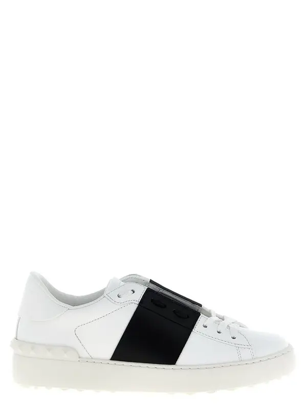 Valentino Garavani Open Leather Sneakers - Multicolor