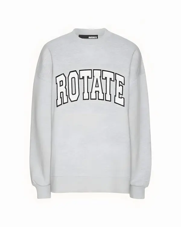 Remain Birger Christensen Cotton Crewneck Sweatshirt - Grey