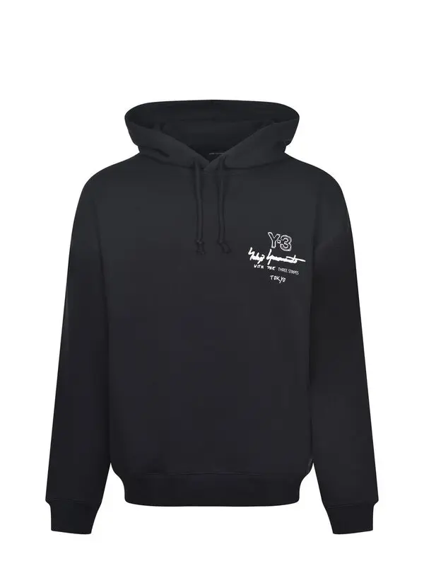 Adidas Cotton Blend Sweatshirt - Black