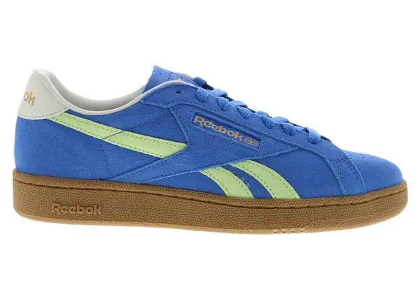 REEBOK Club C Grounds Uk Sneakers - Kinetic Blue/astro Lime/vintage Chalk