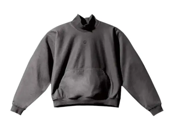 Yeezy X Gap Engineered Balenciaga High Neck Sweater - Dark Grey