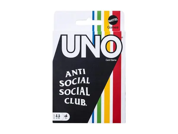 ANTI SOCIAL SOCIAL CLUB X Uno Card Set