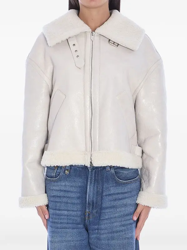 SALVATORE SANTORO Zip-up Jacket - Neutrals