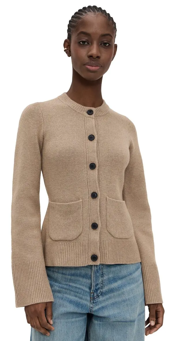 PISTOLA Dani Cardigan - Toasted Wheat