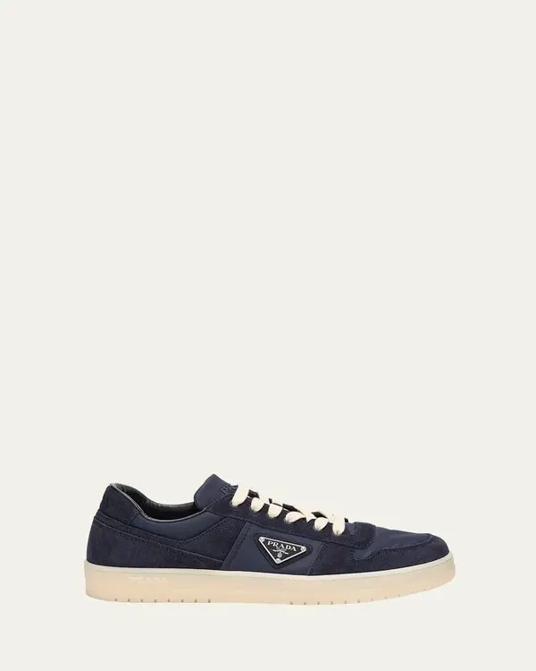 Prada Downtown Low-top Sneakers - Navy