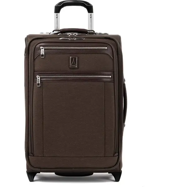 TRAVELPRO Platinum Elite Softside Expandable Carry-on 22-inch Upright Luggage - Rich Espresso