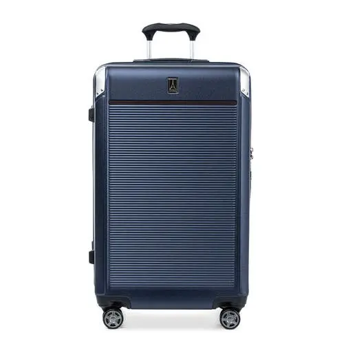 TRAVELPRO Platinum Elite Hardside Expandable Checked Spinner Luggage - True Navy Blue