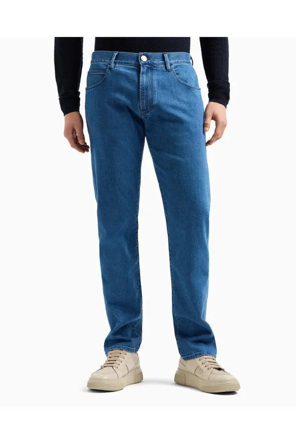 Giorgio Armani Five-pocket Regular-fit Trousers