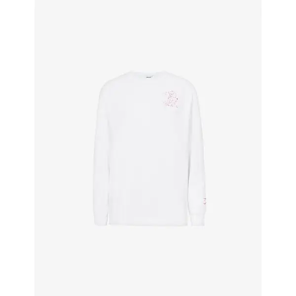 GYMSHARK Graphic-print Cotton Sweatshirt