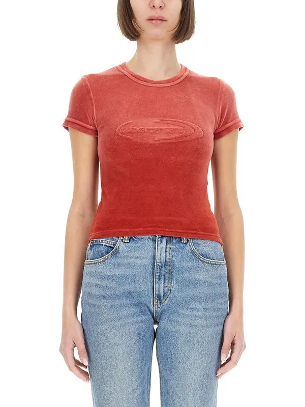 Alexander Wang Logo T-shirt - Red