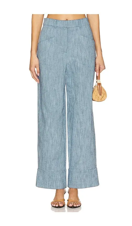 Alexis Trevor Pant - Stone Blue