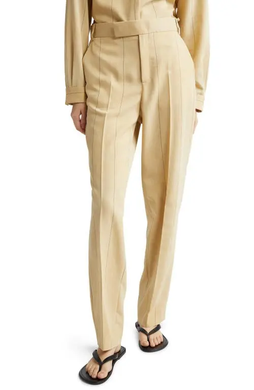 Partow Morrison Pinstripe Straight-leg Trousers - Cortado