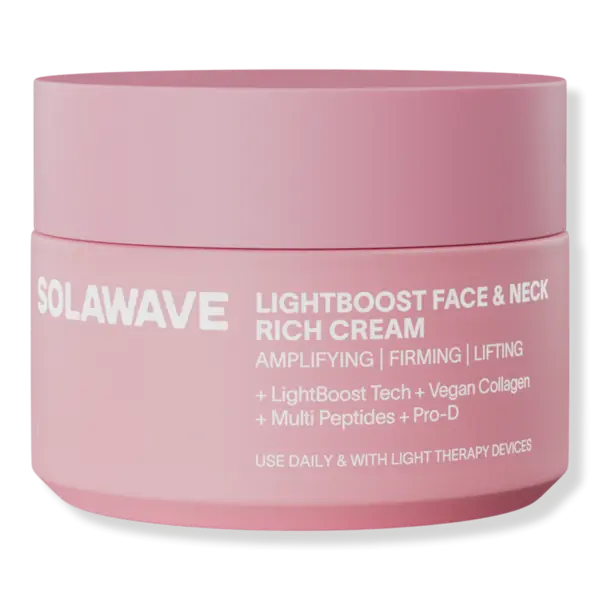 SOLAWAVE Lightboost Face & Neck Rich Cream