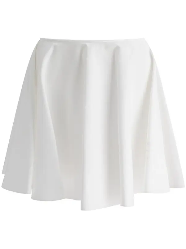 Givenchy Pleated Mini Skirt - White