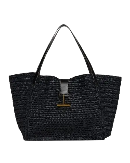 TOM FORD Tara Large Tote Bag - Black