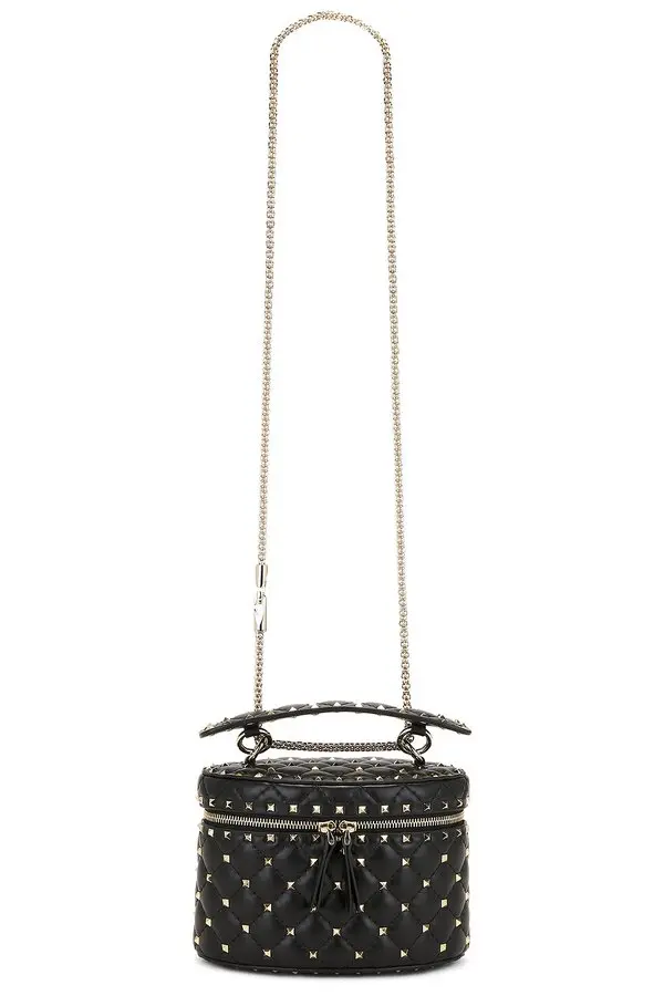 Valentino Garavani Rockstud Spike Vanity Bag - Nero