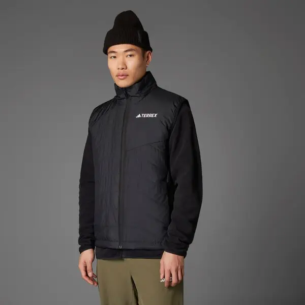 Adidas Multi Climawarm Insulated Hooded Vest - Black