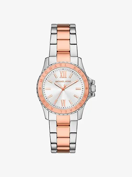 Michael Kors Everest Two-tone Watch - Rose Gold