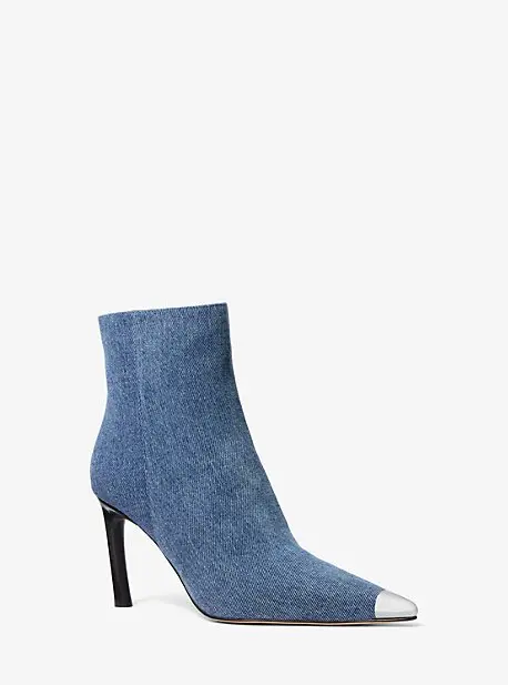 Michael Kors Kasia Denim Boots - Blue