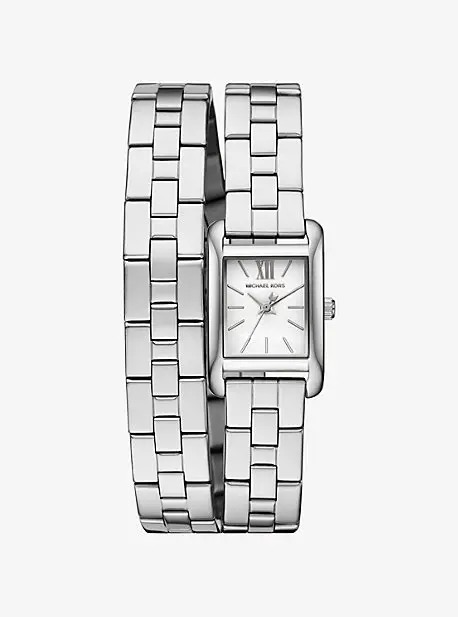 Michael Kors Tone Double Wrap Watch