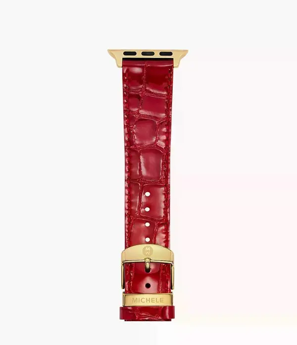 Michele Apple Watch® Band - Red