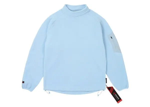 PALACE Polartec Mock Neck - Light Blue