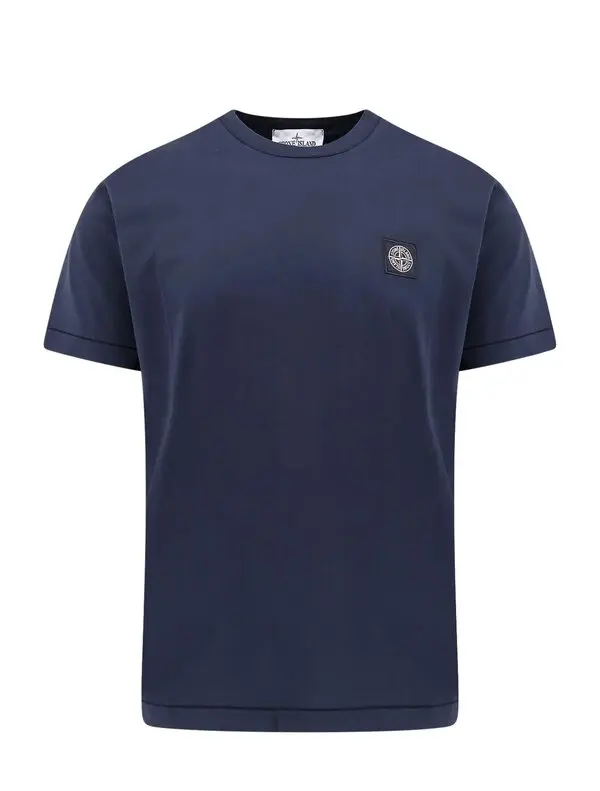 Stone Island T Shirts And Polos - Blue
