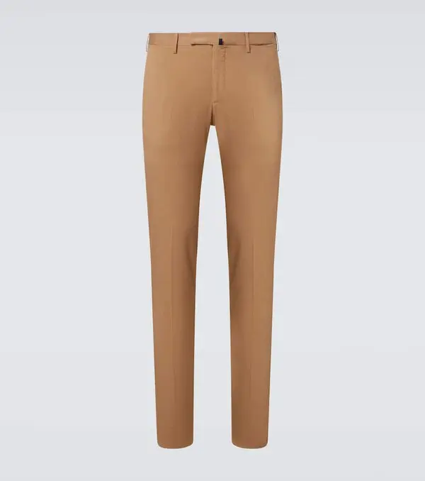 SLOWEAR Cotton-blend Chinos - Brown