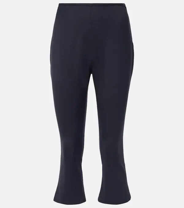 Alessandra Rich Wool-blend Capri Pants