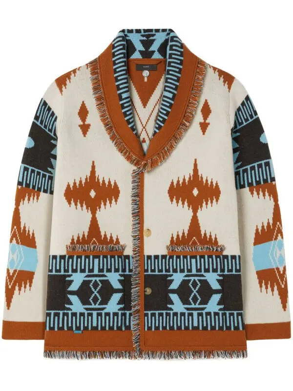 Alanui Icon Cardigan - Neutrals