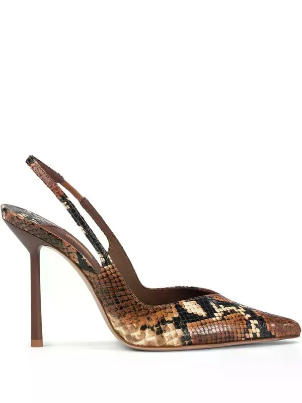 LE SILLA Vivienne Snakeskin Pumps