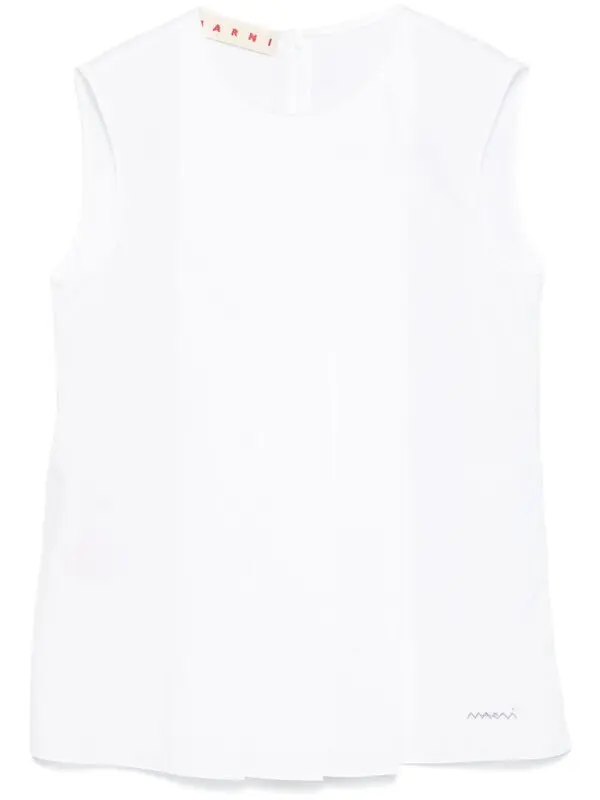 Marni Pleat-detail Blouse