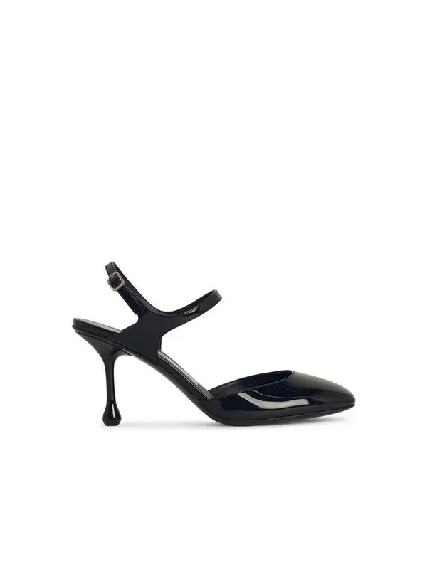 JIMMY CHOO Pixie Leather Slingbacks