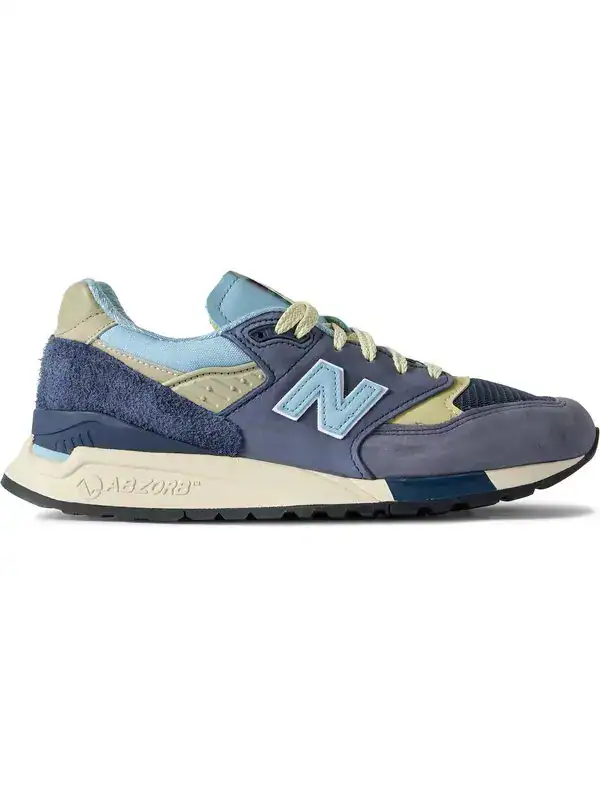 Mr Porter New Balance 998 Mens White New Balance 998 Leather And
