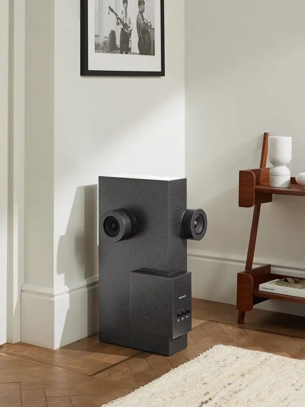 TRANSPARENT Brutalist Recycled-aluminium Speaker