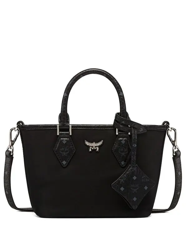 Mcm Aren Tote Bag - Black