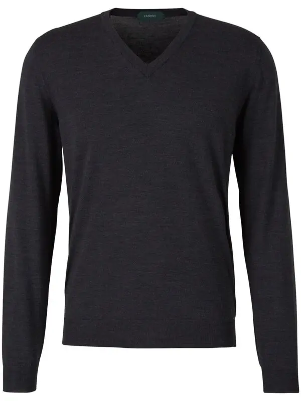 ZANONE Wool Sweater - Grey