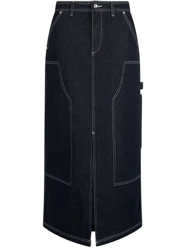 Liu Jo Denim Maxi Skirt
