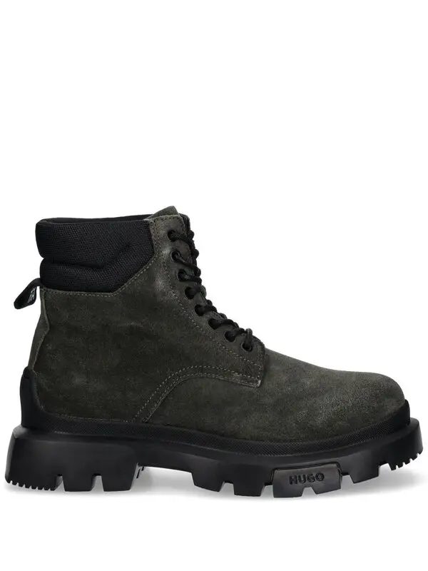 Hugo Boss Suede Ankle Boots