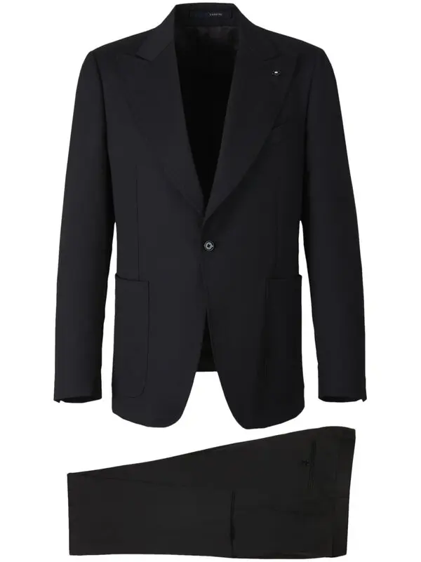 LARDINI Single-breasted Suit - Black