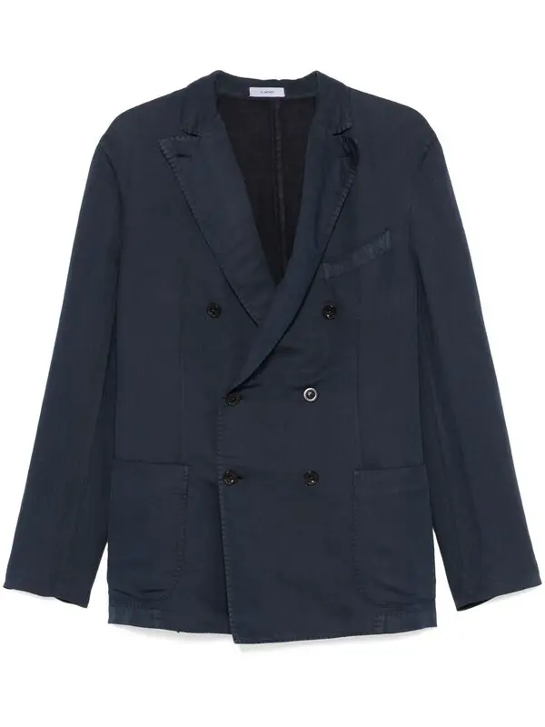 Boglioli Double-breasted Blazer - Blue