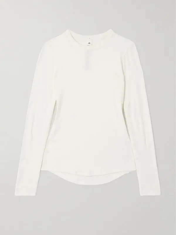 Lululemon Hold Tight Ribbed Stretch-modal T-shirt