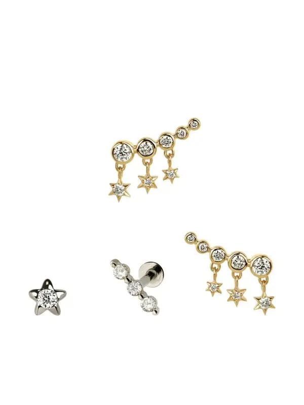 LARK & BERRY 14k Ethereal Serenity Diamond Earrings