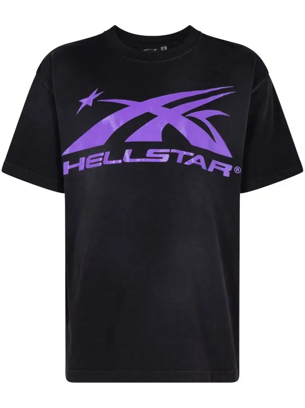 HELLSTAR Sports Gel Logo T-shirt - Black