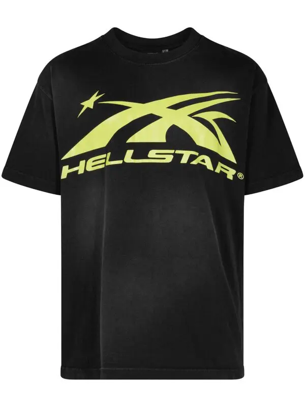 HELLSTAR Sports Gel Logo T-shirt - Black