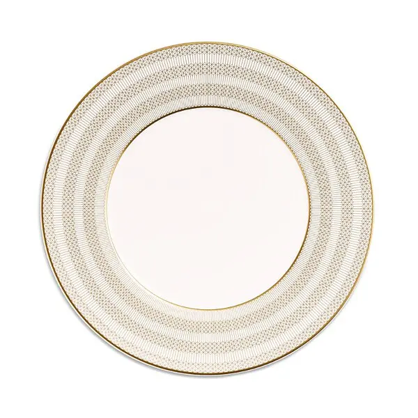 THE MARTHA, BY BACCARAT Arcadia Gold Dinner Plates, Set Of 2 - No Color