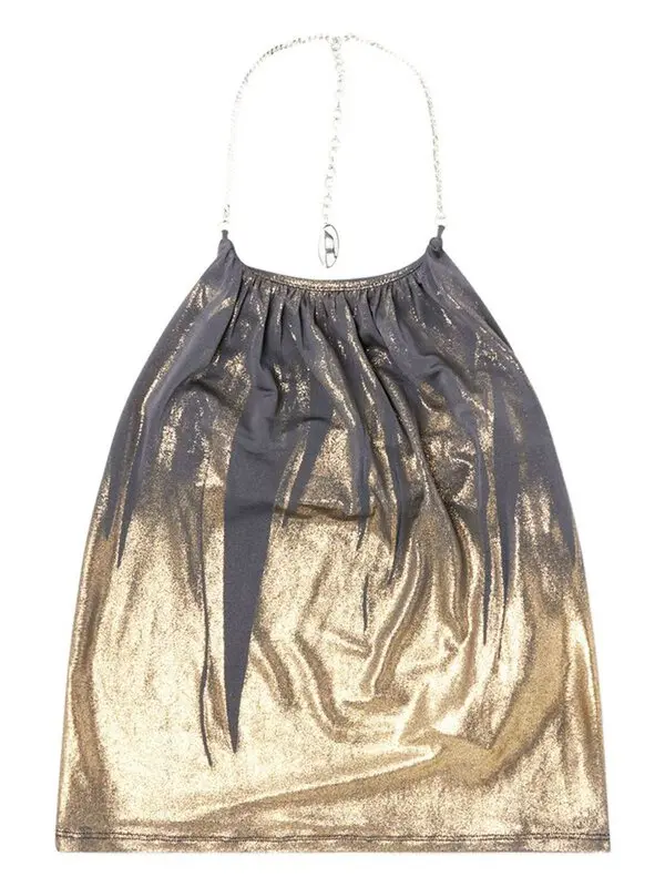 Diesel Metallic Top - Gold